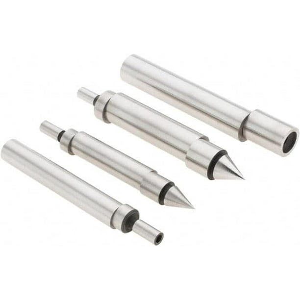 Mechanical Edge & Center Finder Set, Cone and Cylinder Head Type, 4 ...