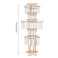 2PCS Flower Stand, Crystal Flower Stand, 5-tier Crystal Flower Stand ...