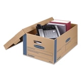 Bankers Box, FEL0066001, SmoothMove Moving Boxes, 8 / Carton, Kraft ...