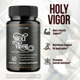 Holy Vigor Advanced Formula Natural Supplement Pills for Max Strength ...