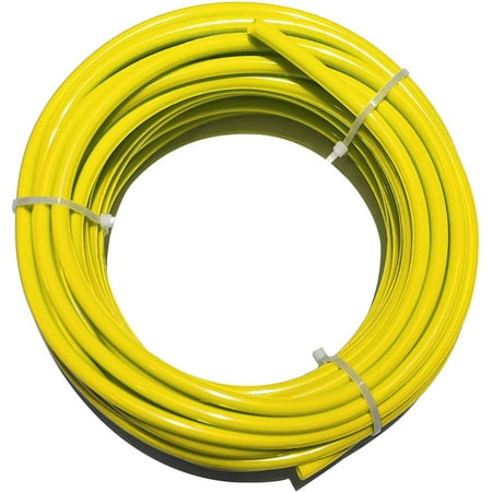 Beduan 8mm x 5mm Yellow Pneumatic Tubing Pipe PU Polyurethane Air ...