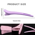 6 Pcs Beak Hair Clips Hairdresser Clips Duckbill Hair Clips Section ...
