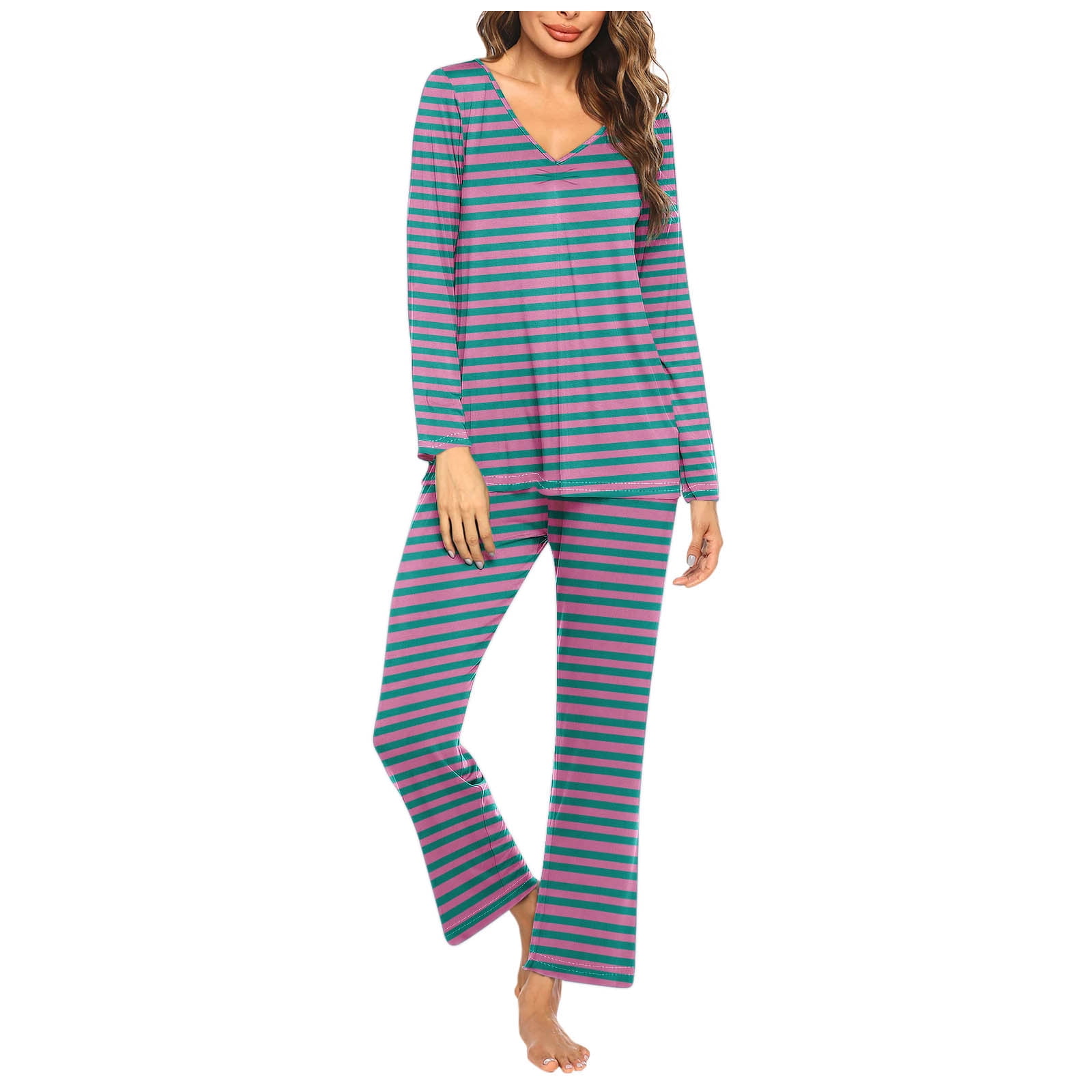 Click here for Rbaofujie Women Nightgown Ladies Casual Solid Colo... prices