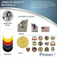PinMart Proudly Served Veteran Pin – Patriotic American Lapel or Hat ...