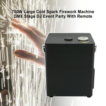 600W Electronic Cold Spark Firework Machine DMX Stage Effect Event Low ...