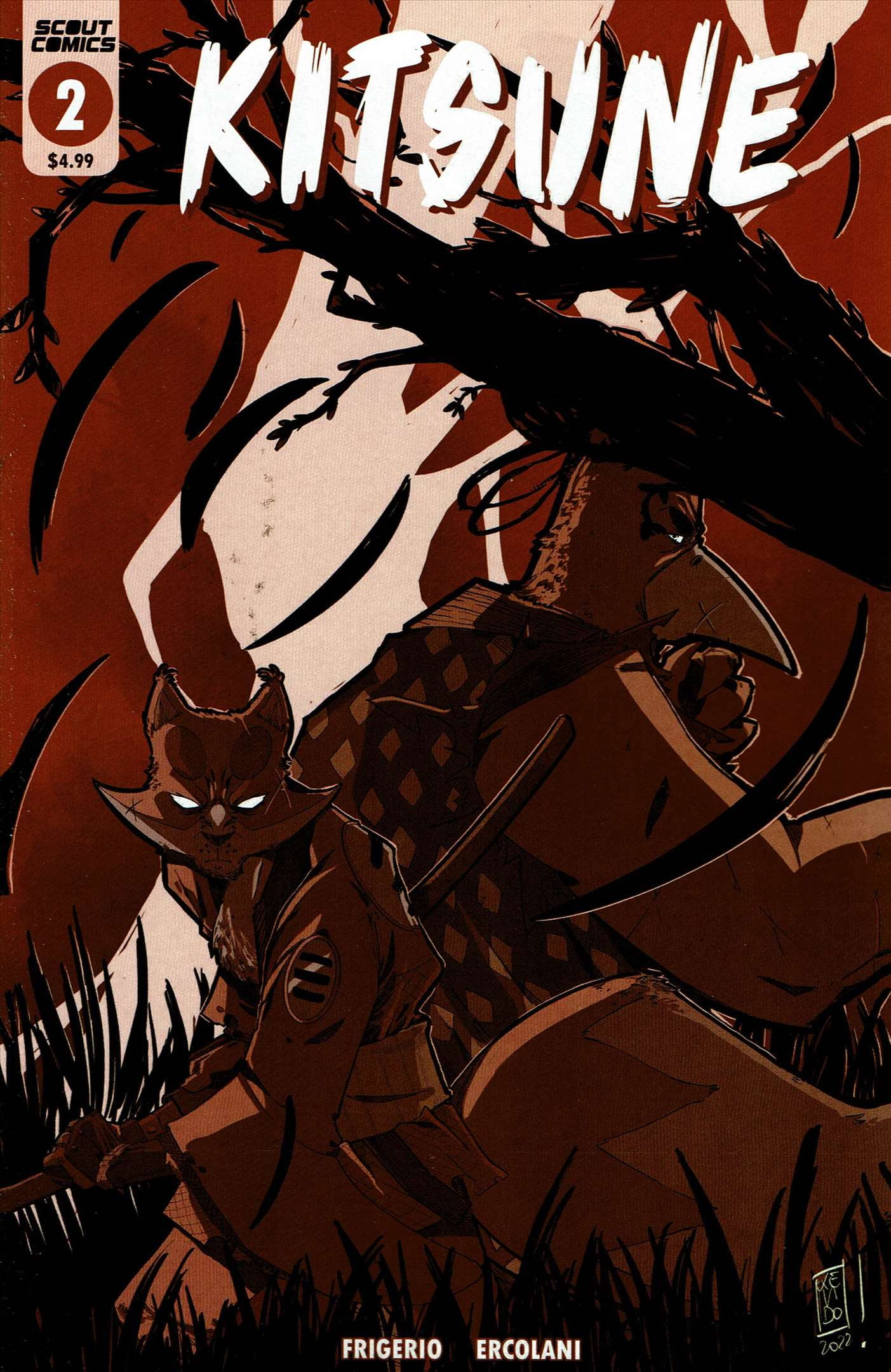 Kitsune #2 VF ; Scout Comic Book - Walmart.com