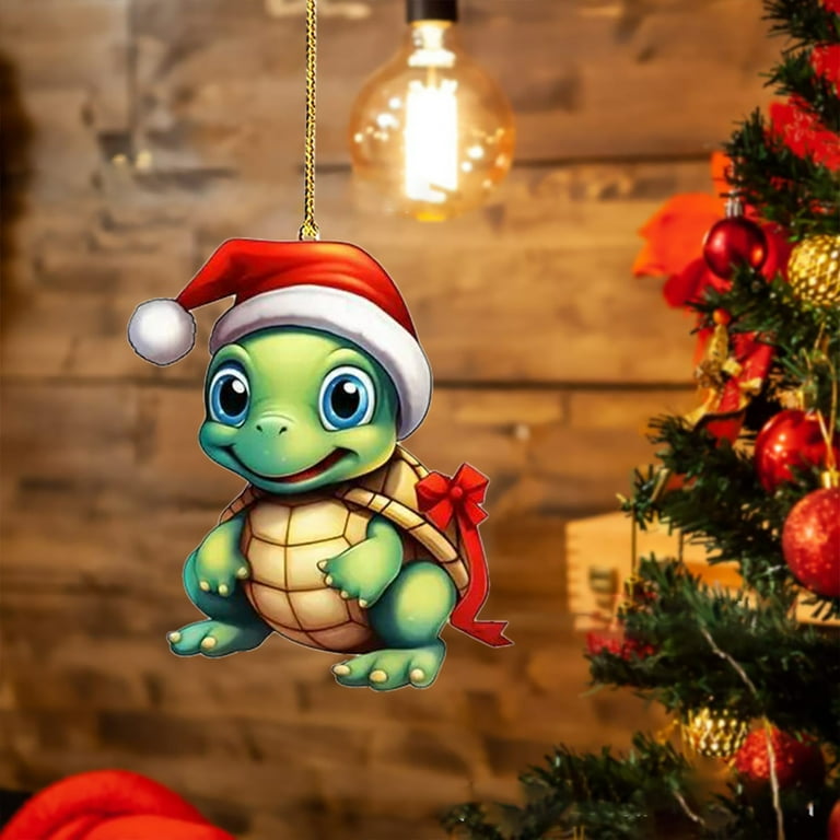 Turtle Christmas Ornaments Coastal Sea Turtle Christmas Tree