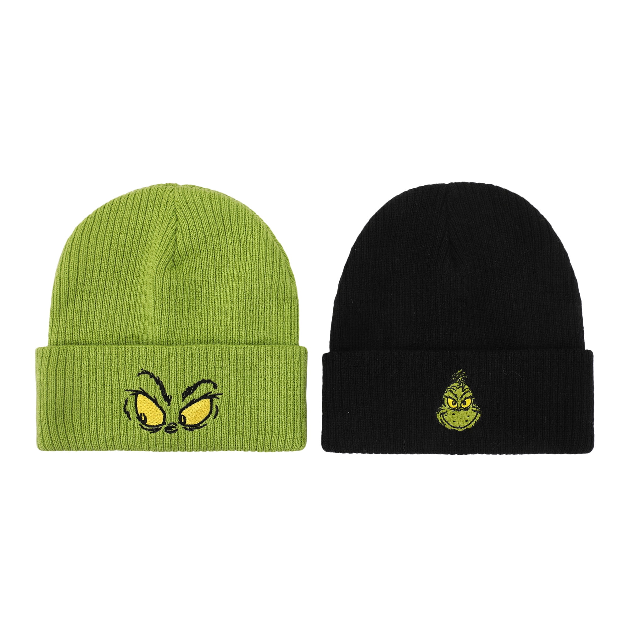 Click here for Bioworld The Grinch 2 Pack Beanie Set prices