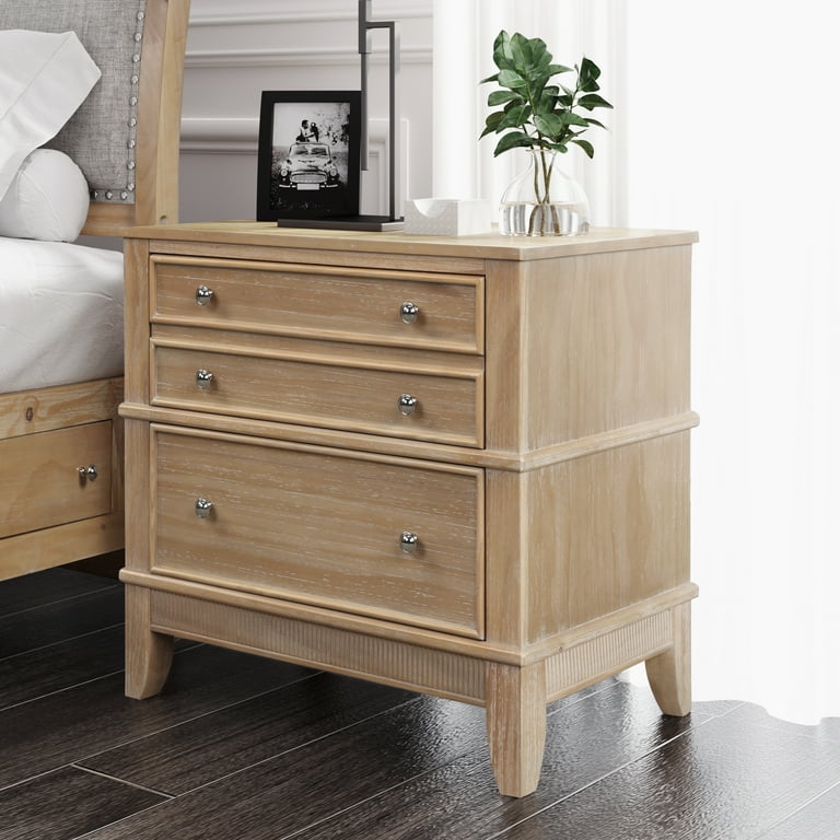 Artlia 3 Drawer Nightstand Walmart
