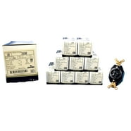 Leviton 2510 Locking Single Receptacle, 20A, 3PH Y 120/208V, 4P5W ...