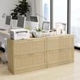 AODAILIHB File Storage Cabinet, Under Desk 2-Drawer File Cabinet ...