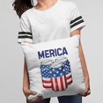Beer Merica 4Th Of July Men Women American Flag Usa Pillow - Walmart.com