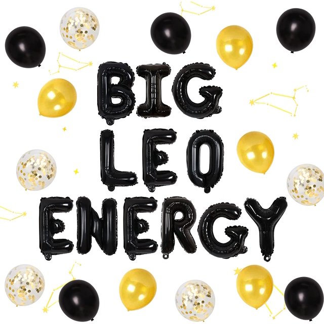 Leo Birthday Party Decorations,Constellation Theme Birthday Supplies ...