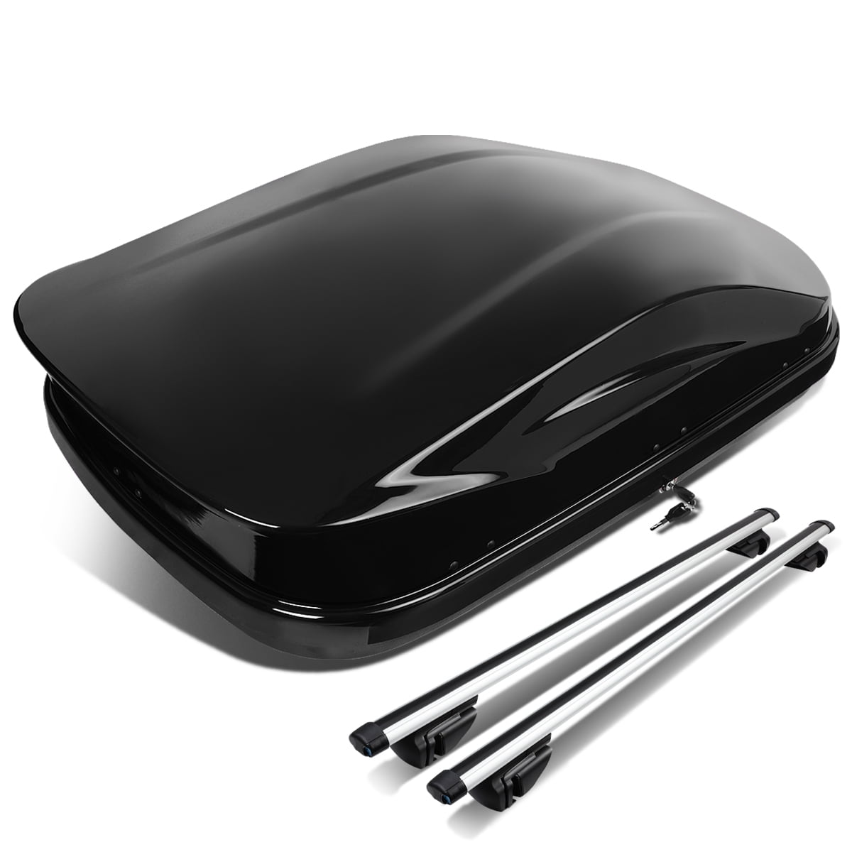 DNA Motoring PT-ZTL-8138-BK Universal 120cm Adjustable Aluminum Roof ...