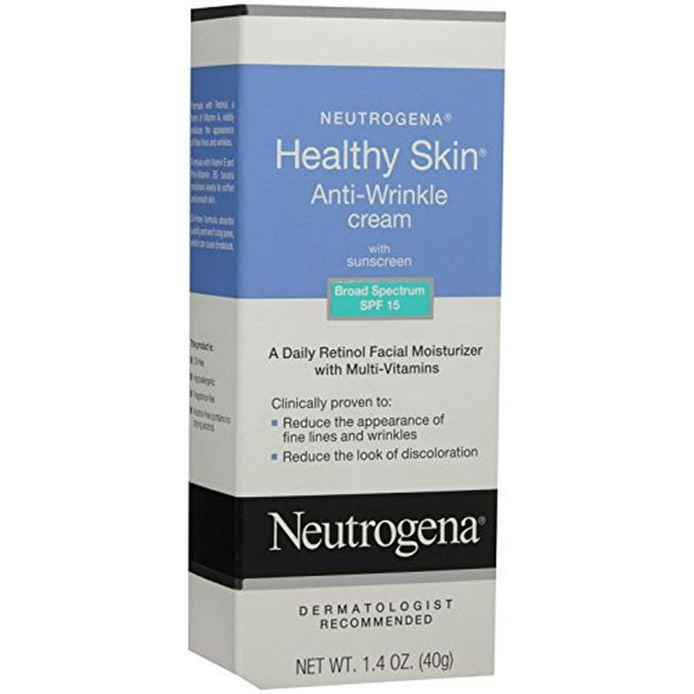 Neutrogena Healthy Skin Anti Wrinkle Cream Spf 15 1 4 Ounce Walmart