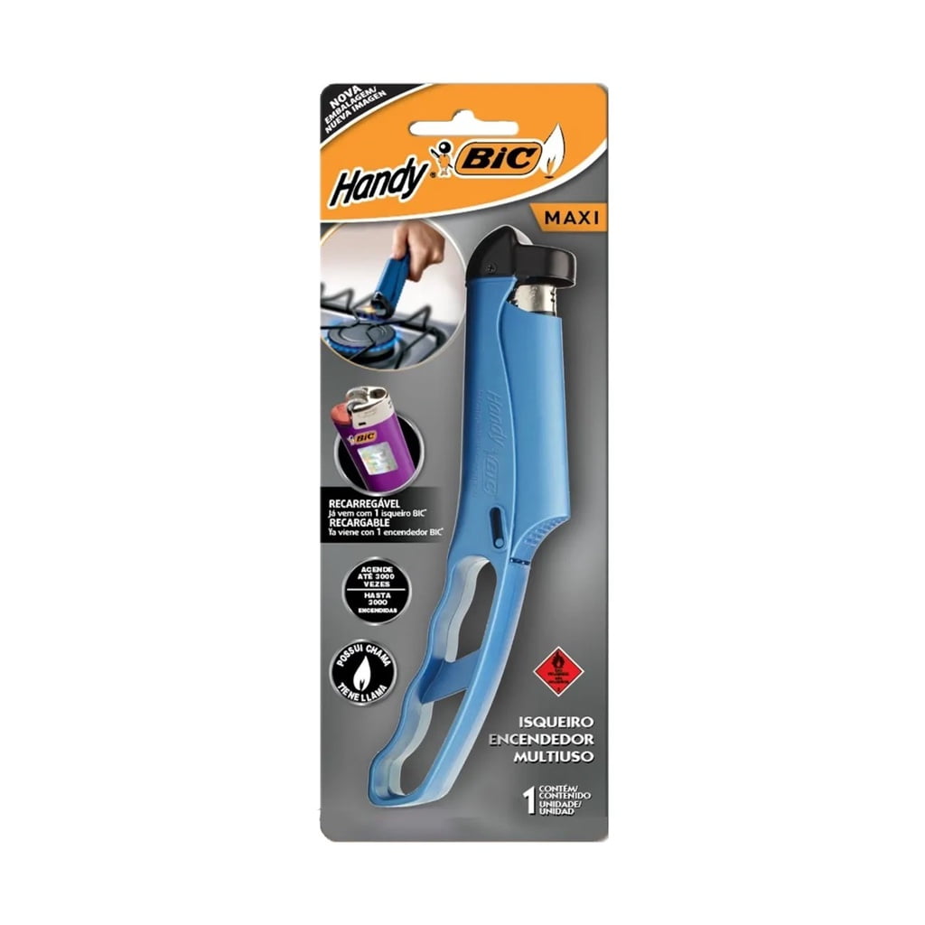 Encendedor multiusos recargable Handy Bic - Encendedor Max incluido ...