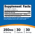 Nutricost, Tudca 250mg, 30 Capsules, Tauroursodeoxycholic Acid ...