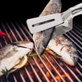 410 Stainless Steel Grill Clamp 10 Inch Multipurpose Gripper Food Clip ...