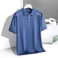 Betivan Golf Shirts for Men Polo Short Sleeve Button Up Collar Athletic ...
