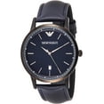 Emporio Leather Mens Watch AR2479 - Walmart.com