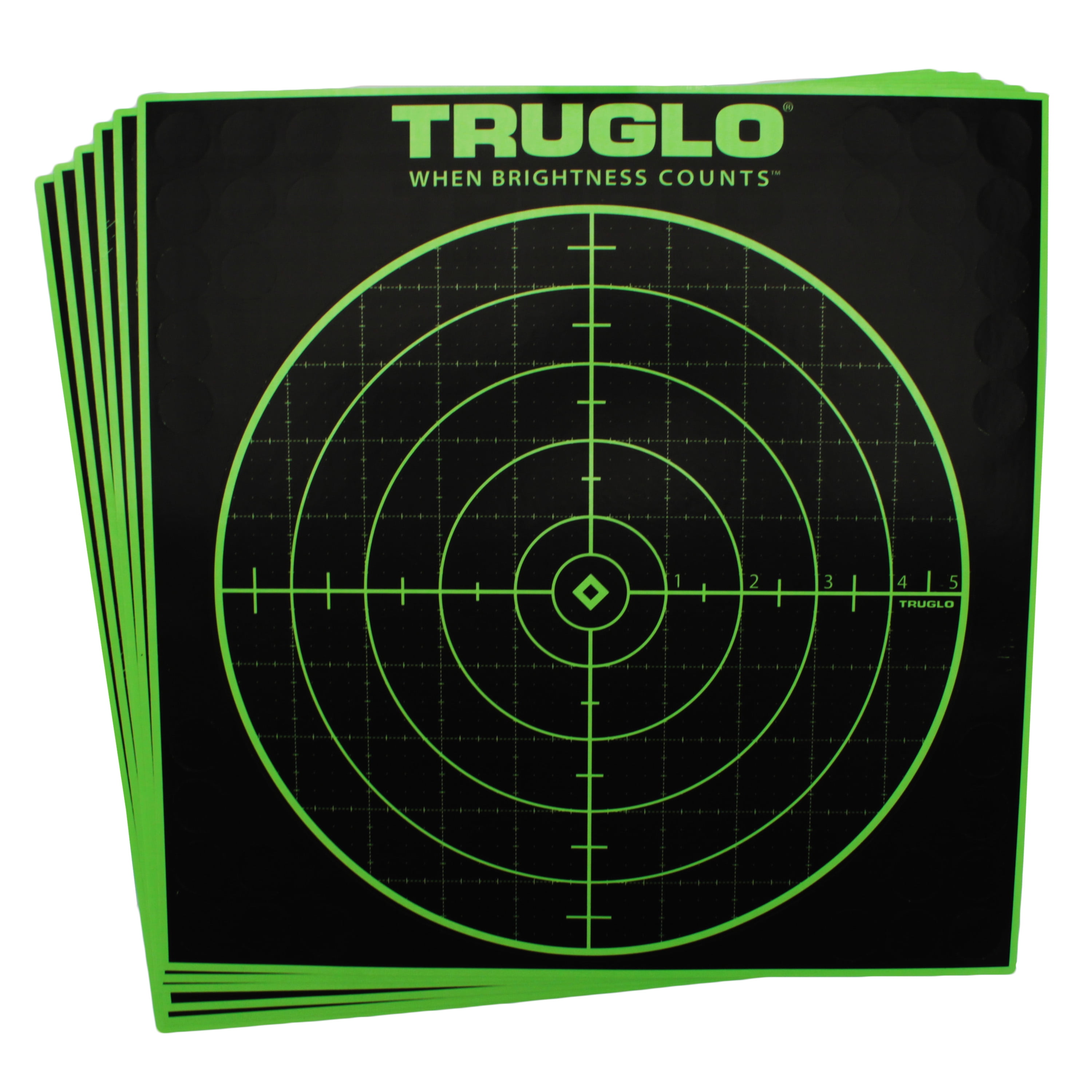 Truglo 100 Yard Target, 12" x 12" - Walmart.com