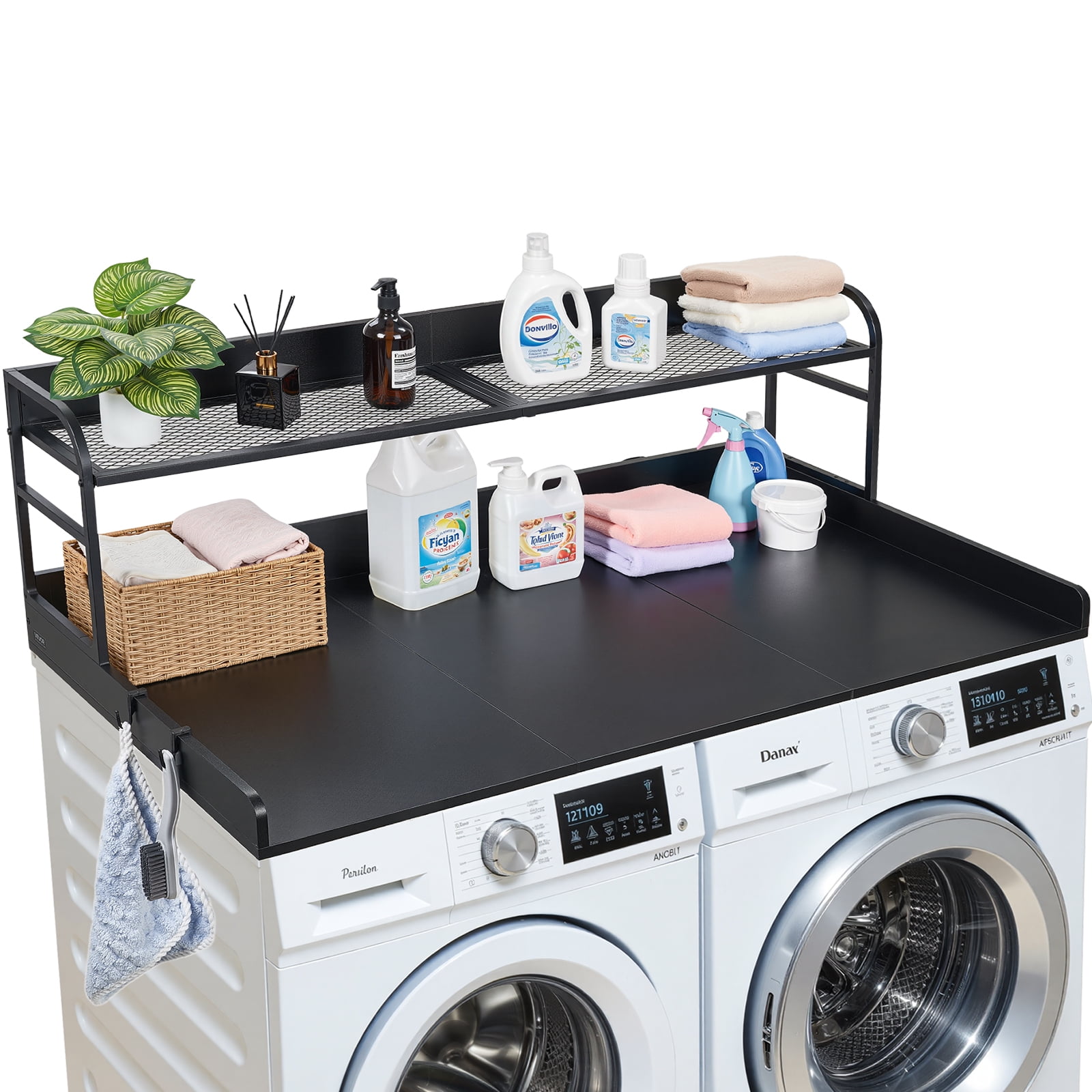 Click here for Vevor Washer Dryer Countertop With Shelf  54 X 27.... prices