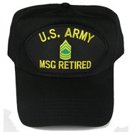 USMC MARINE CORPS MSGT MASTER SERGEANT E8 RETIRED HAT TOP NCO NON ...