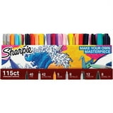 Sharpie Permanent Markers Ultimate Collection, Assorted Tips and Colors ...