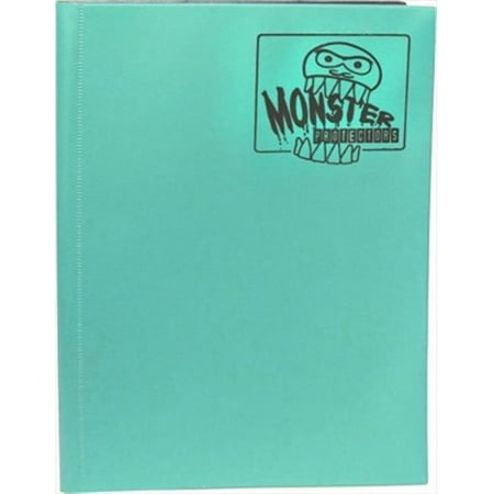 Monster Binders 9PTEA Binder 9 Pocket Monster - Matte Teal - Walmart.ca