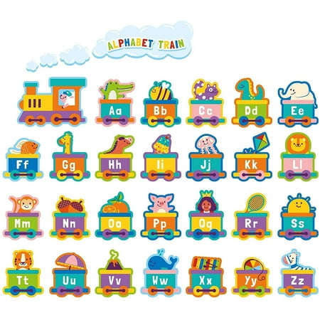Alphabet Train Posters for Bulletin Board (31 Pieces) | Walmart Canada
