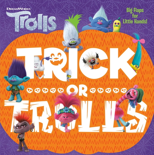 Trick or Trolls (DreamWorks Trolls) (Board book) - Walmart.com