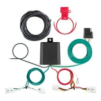 CURT 56500 Custom Wiring Harness 4-Way Flat Output T-Connector ...