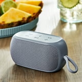 Onn+ Small Rugged Bluetooth Waterproof Portable Speaker Blue with 10 ...