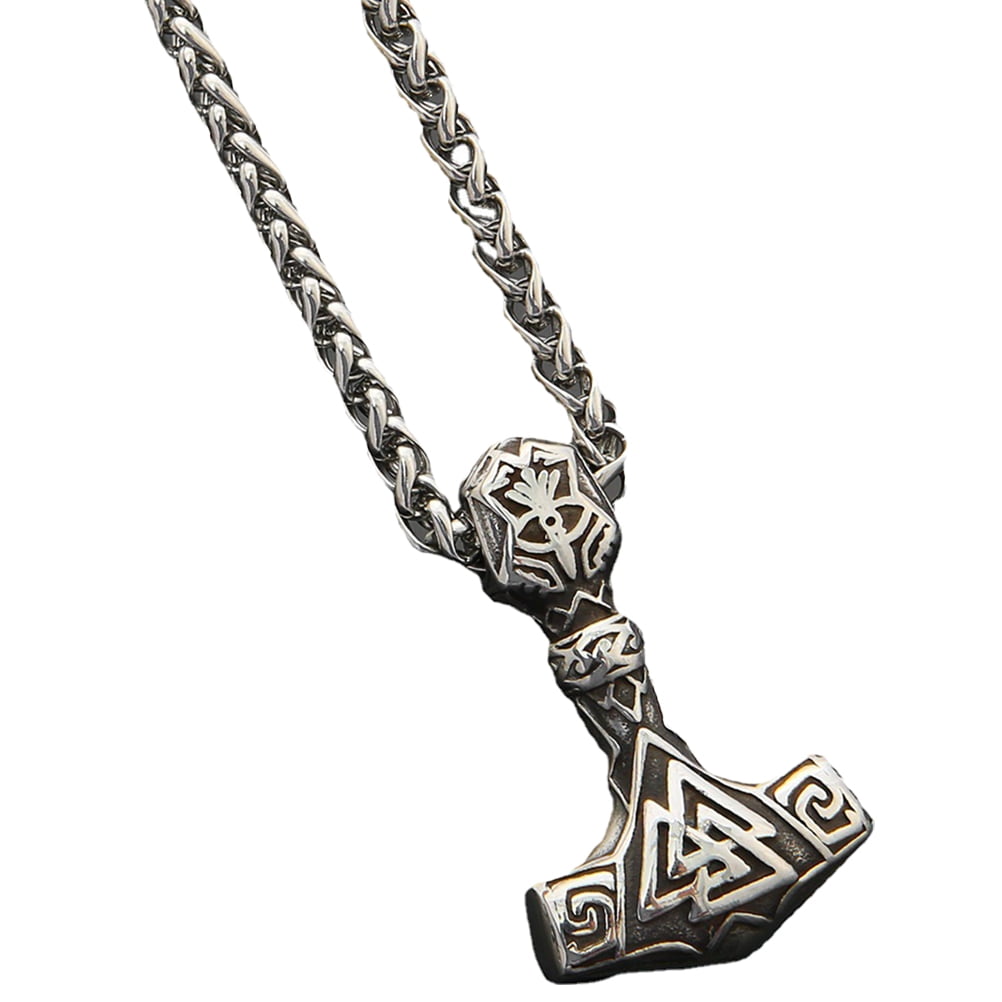 Click here for Unomor Viking Necklace Vintage Pendant Necklace Ch... prices