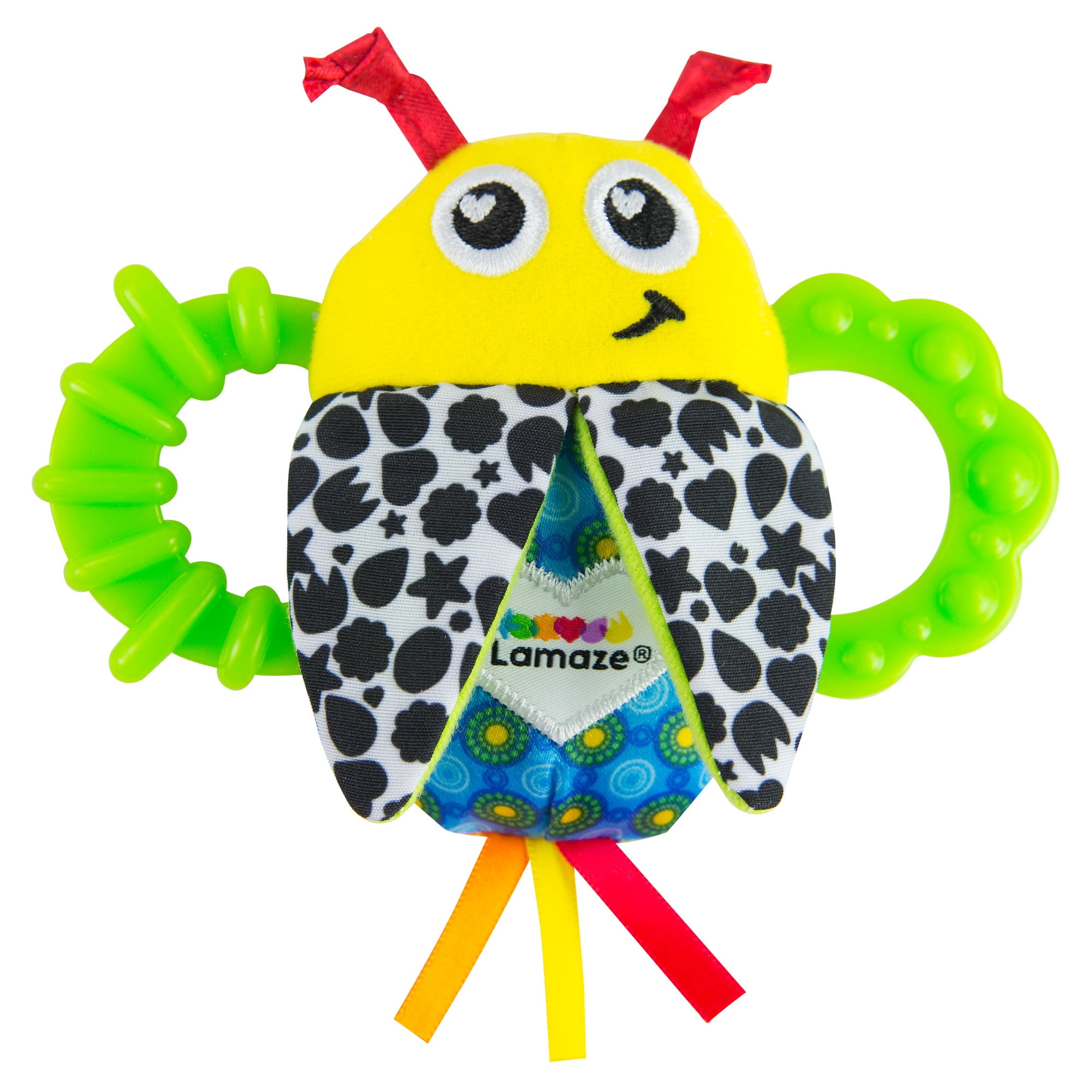 Lamaze Bitty Bite Bug Rattle - Walmart.com - Walmart.com