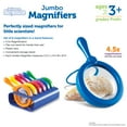 Learning Resources Jumbo Magnifiers With Stand - Toddler STEM Toys ...