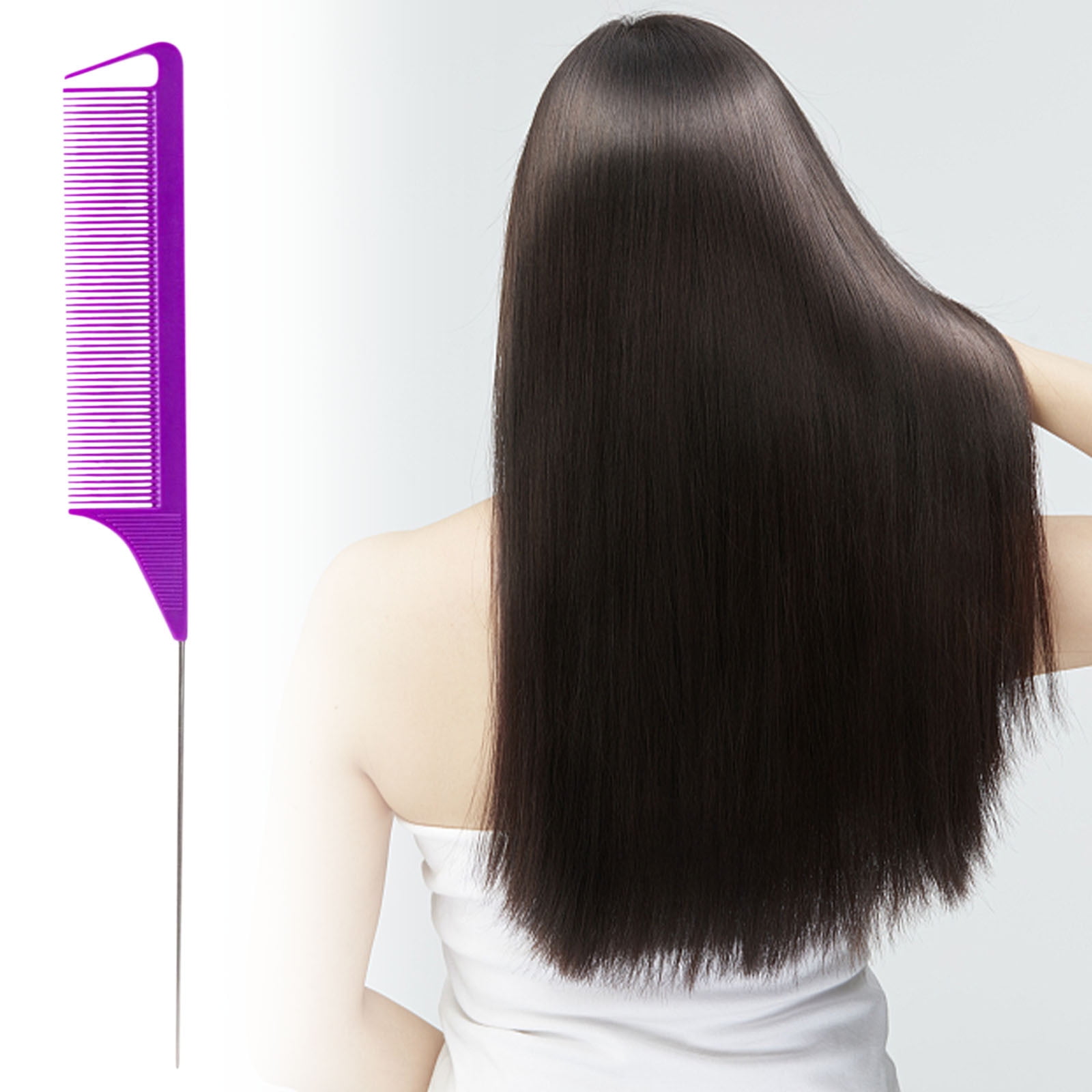 YFGEFTR Clearance Hair Comb Antistatics Tail Comb Pin Tail Comb Heat ...