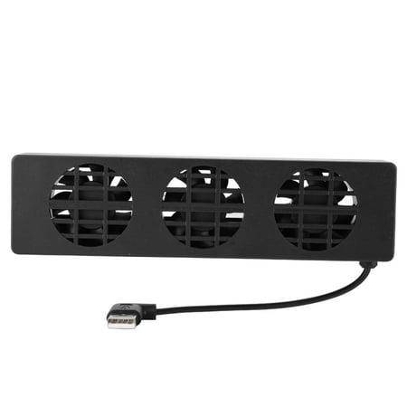 Black Cooling Fan 3*Fans Cooler Host Radiator For Nintendo Switch Host ...