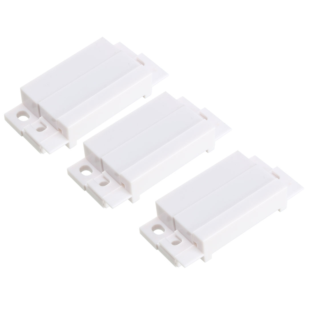 3pcs MC-31 Surface Mount Wired NO+NC Door Sensor Alarm Magnetic Reed ...