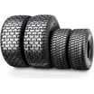 MaxAuto 2 Pcs Turf Saver Lawn & Garden Tire - 20x8.00x10 LRB 4ply ...