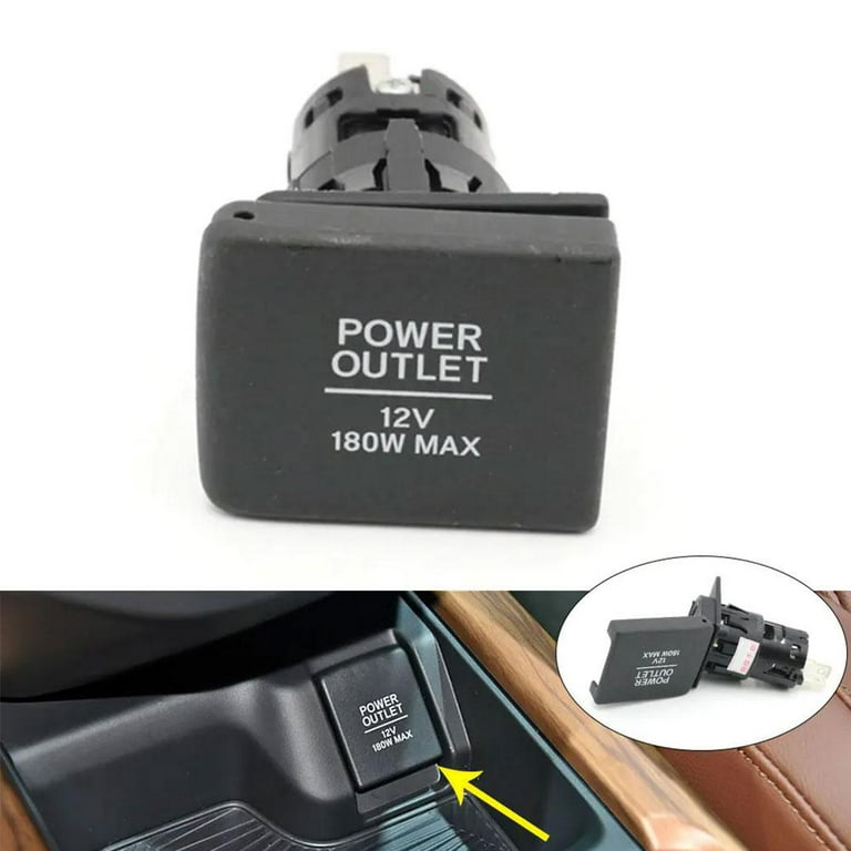 KITPIPI Cigarette Lighter PowerSocket Plugs Outlet For Honda Civic Crider CRV XRV T8Y8
