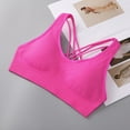 ameIAEA Sports Bra for Women High Support Padded Wireless Running Yoga Bra Gym Workout Crop Top ...