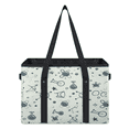 ADECORIVY Science Chemistry Reusable Grocery Bags, Foldable Shopping ...