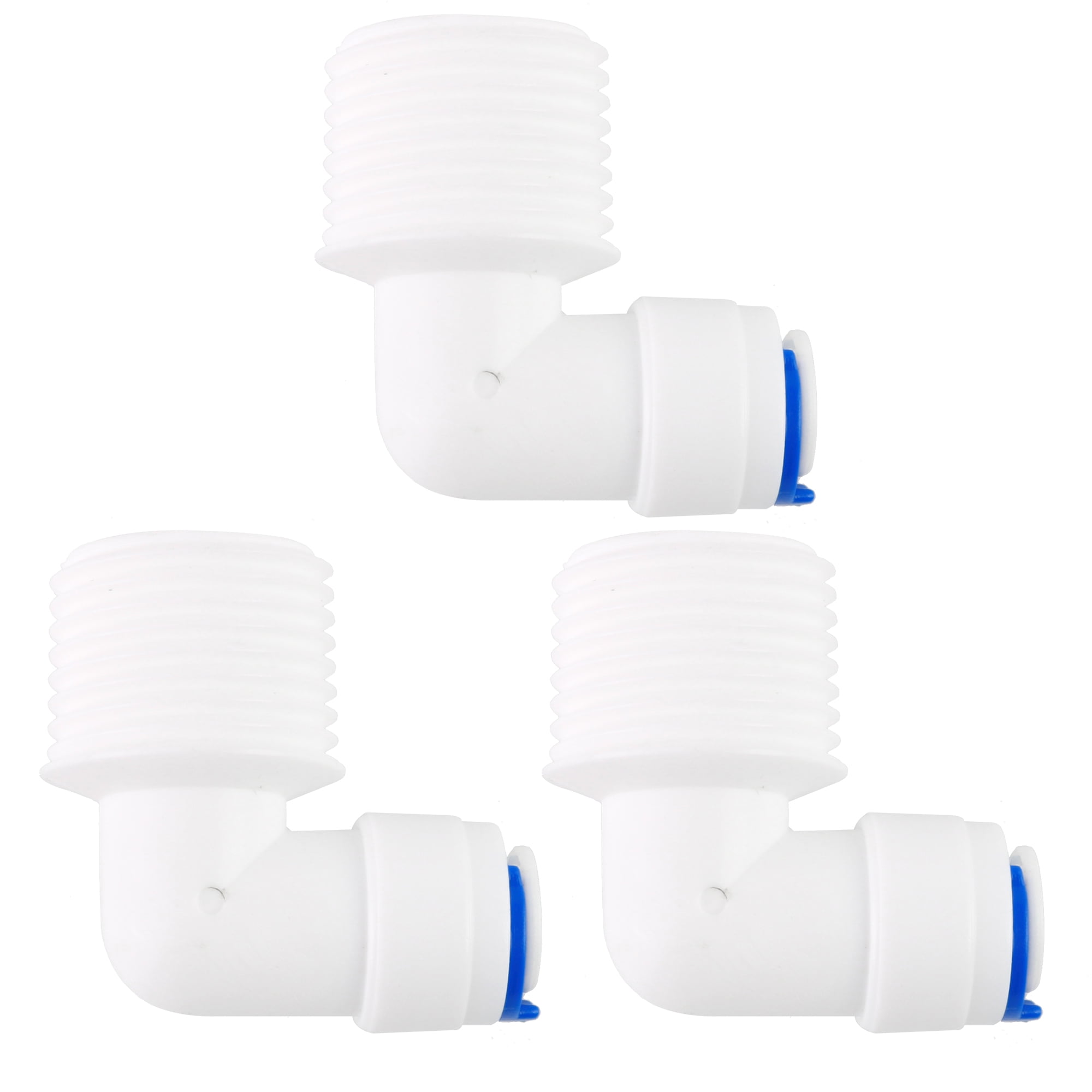 Elbow, 1/2" Male -1/4" Tube OD Quick Connect Water Purifier Tube ...