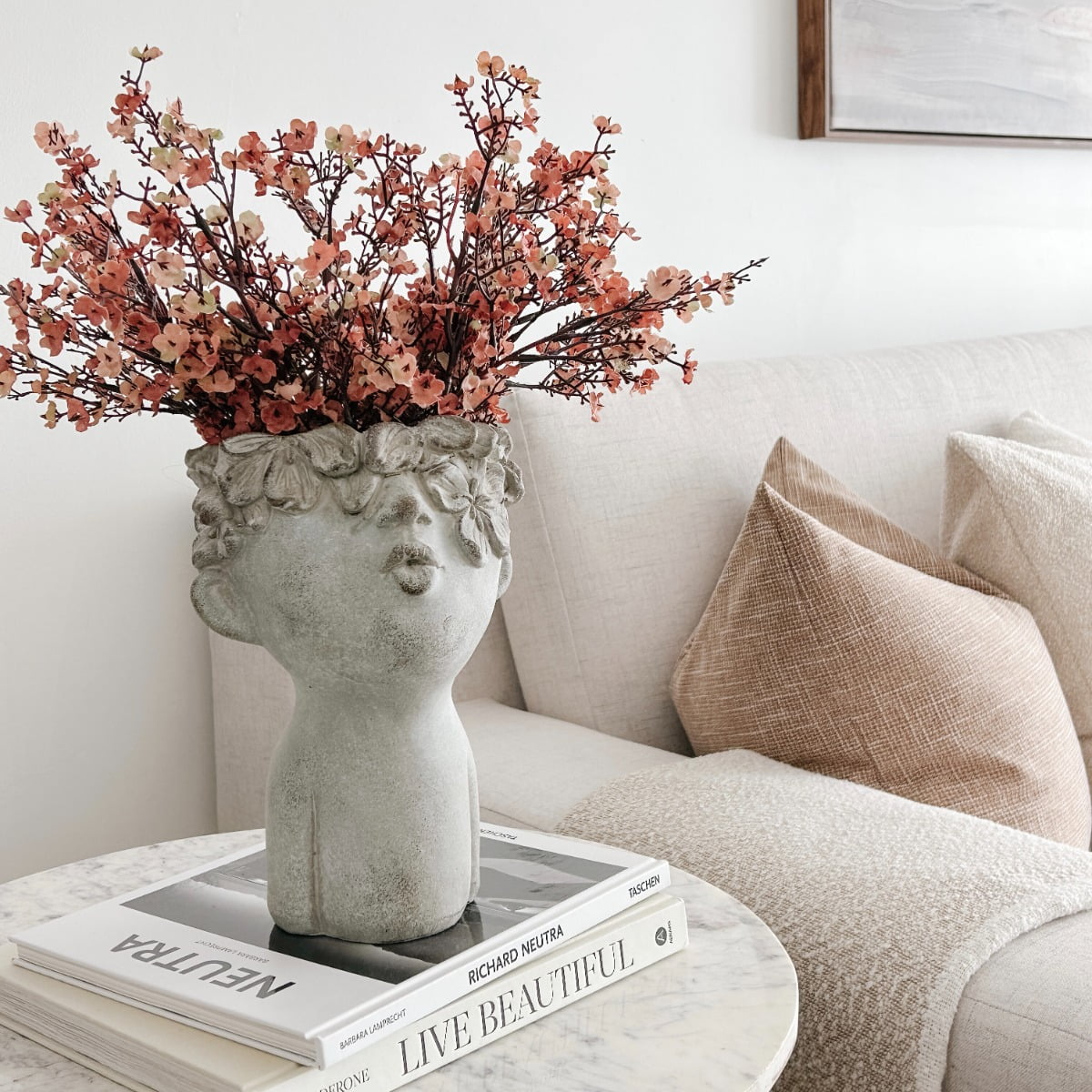 Click here for Linen Chest Kissing Face Planter - 10 10 prices