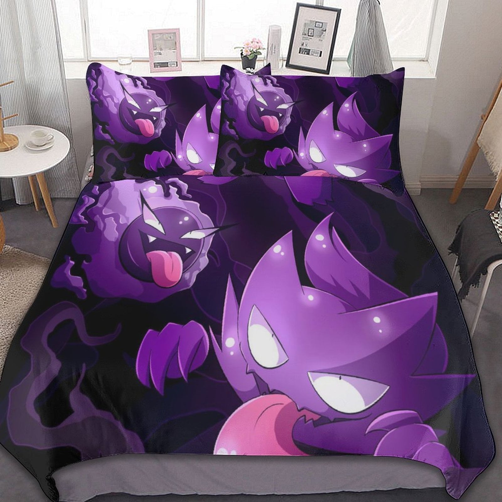 Click here for Yingd Gengar Evolutions 3 Pieces Bedding Sets Comf... prices