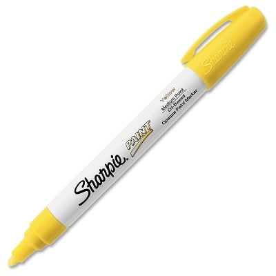 Click here for Marker-Permanent  Sharpie Paint  Medium Yellow 12/... prices