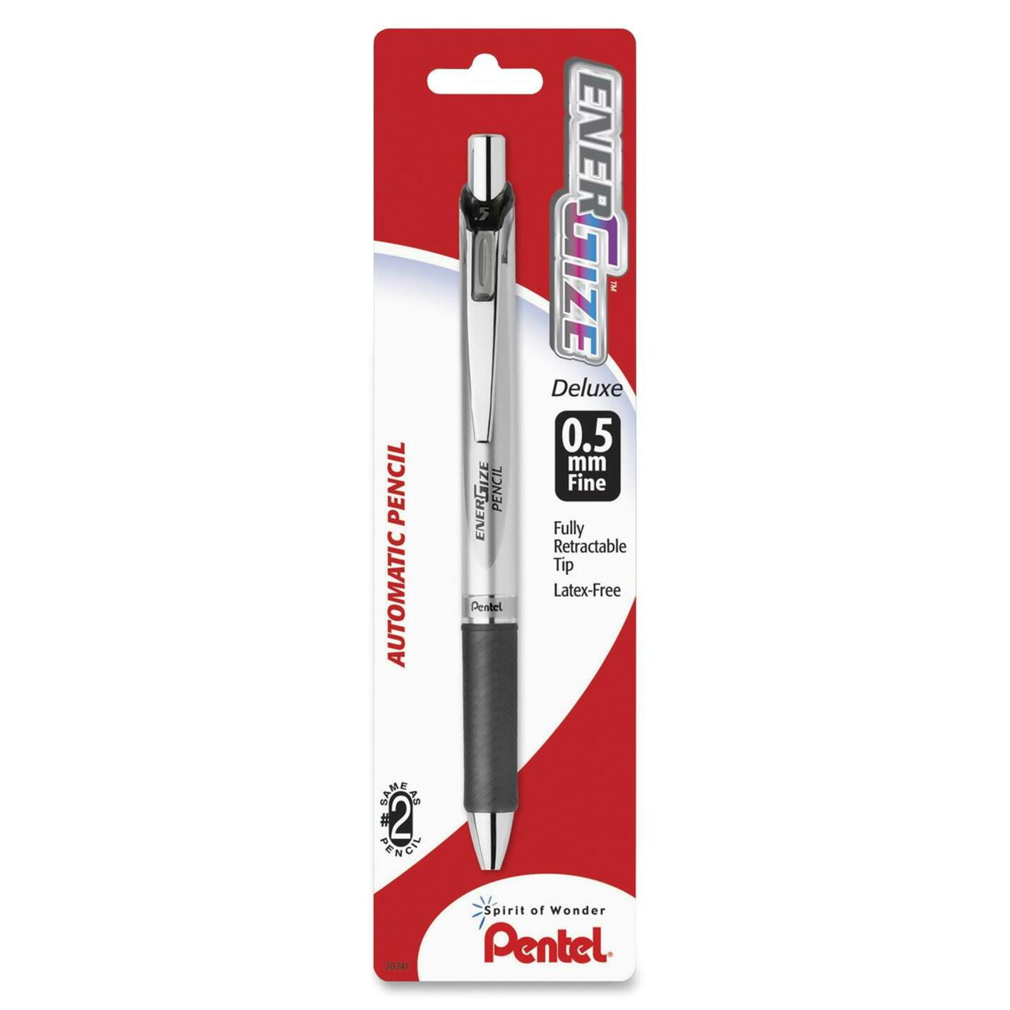 PENPL77A Retractable Tip Pentel Mechanical Pencil 0.7mm Latex Rubber ...