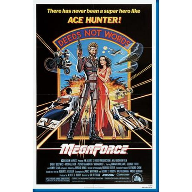 Megaforce Movie Poster 24x36 Unframed, Age: Adults, Rectangle Best ...