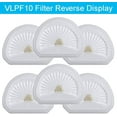 6 Pack VLPF10 Replacement Filters Compatible with Black and Decker Hand ...